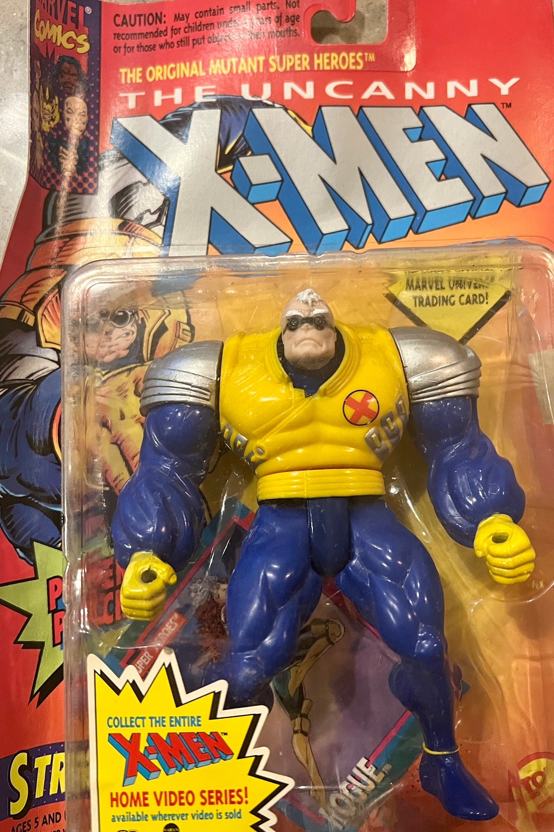 X-men: Strong Guy | Power Punch | Toy Biz | 1993 | Marvel Comics ...
