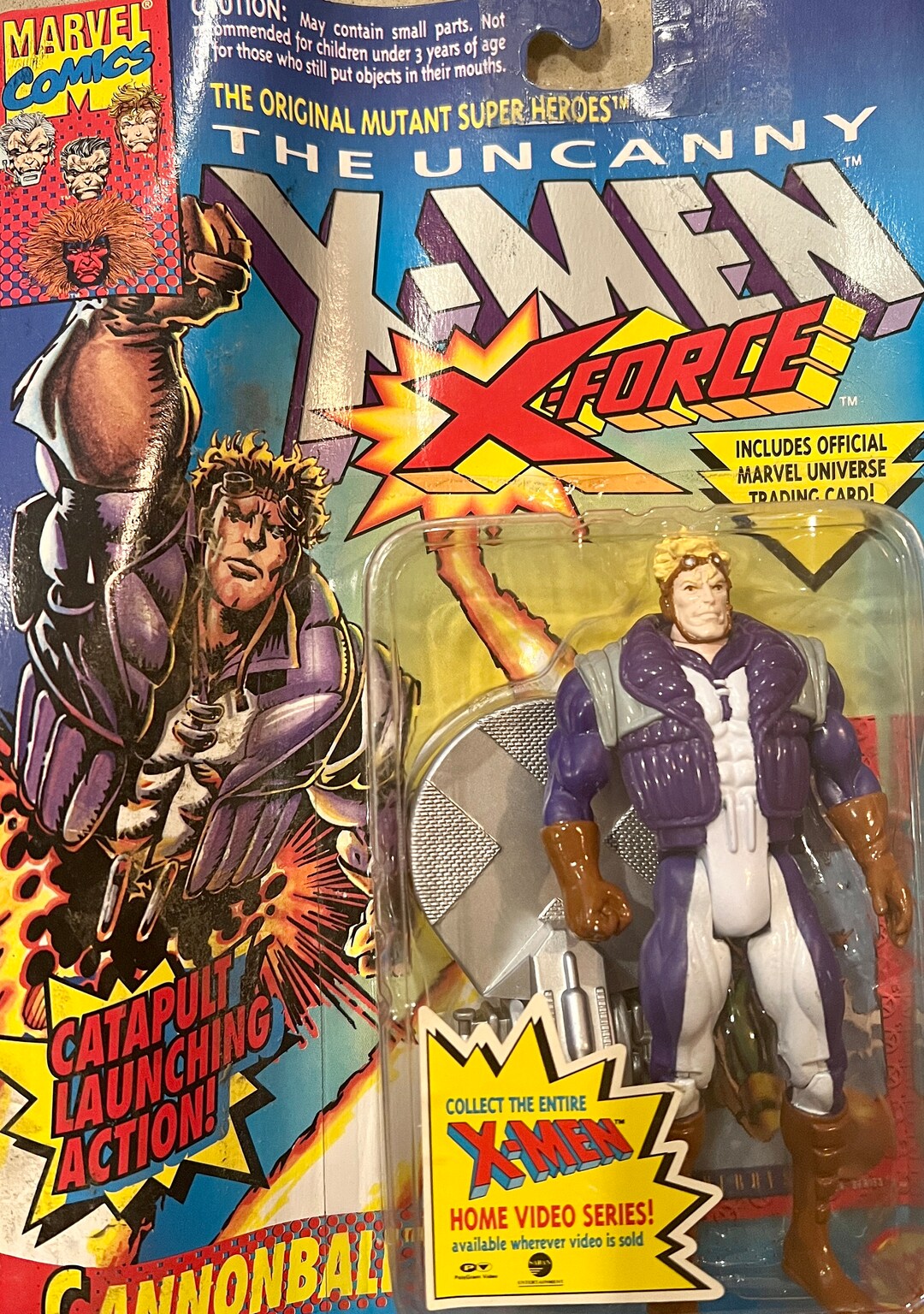 X-men: X-force - Cannonball | Catapult Launch | Toy Biz | 1993 | Marvel ...