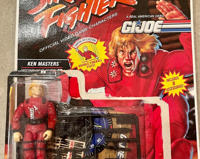 G.I. Joe: Street Fighter - Ken Masters | Double Fireball Fists | Capcom ...