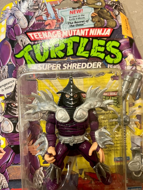 Teenage Mutant Ninja Turtles Super Shredder Playmates 1991 MIB never Opened Etsy Canada