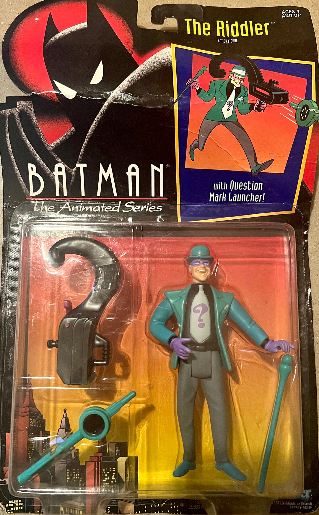 Batman the Animated Series: Riddler | Question Mark Launcher | Kenner ...