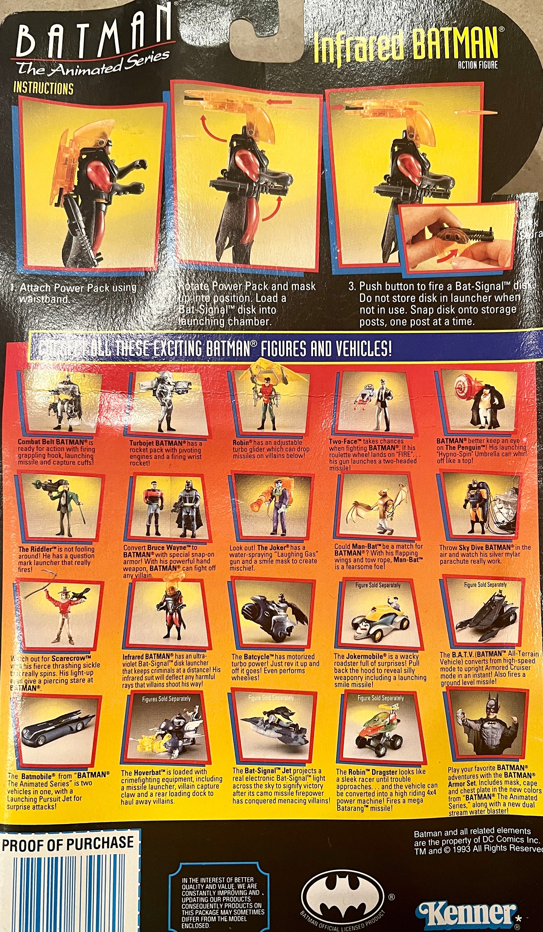 Batman the Animated Series: Infrared Batman | Launching Bat-signal ...