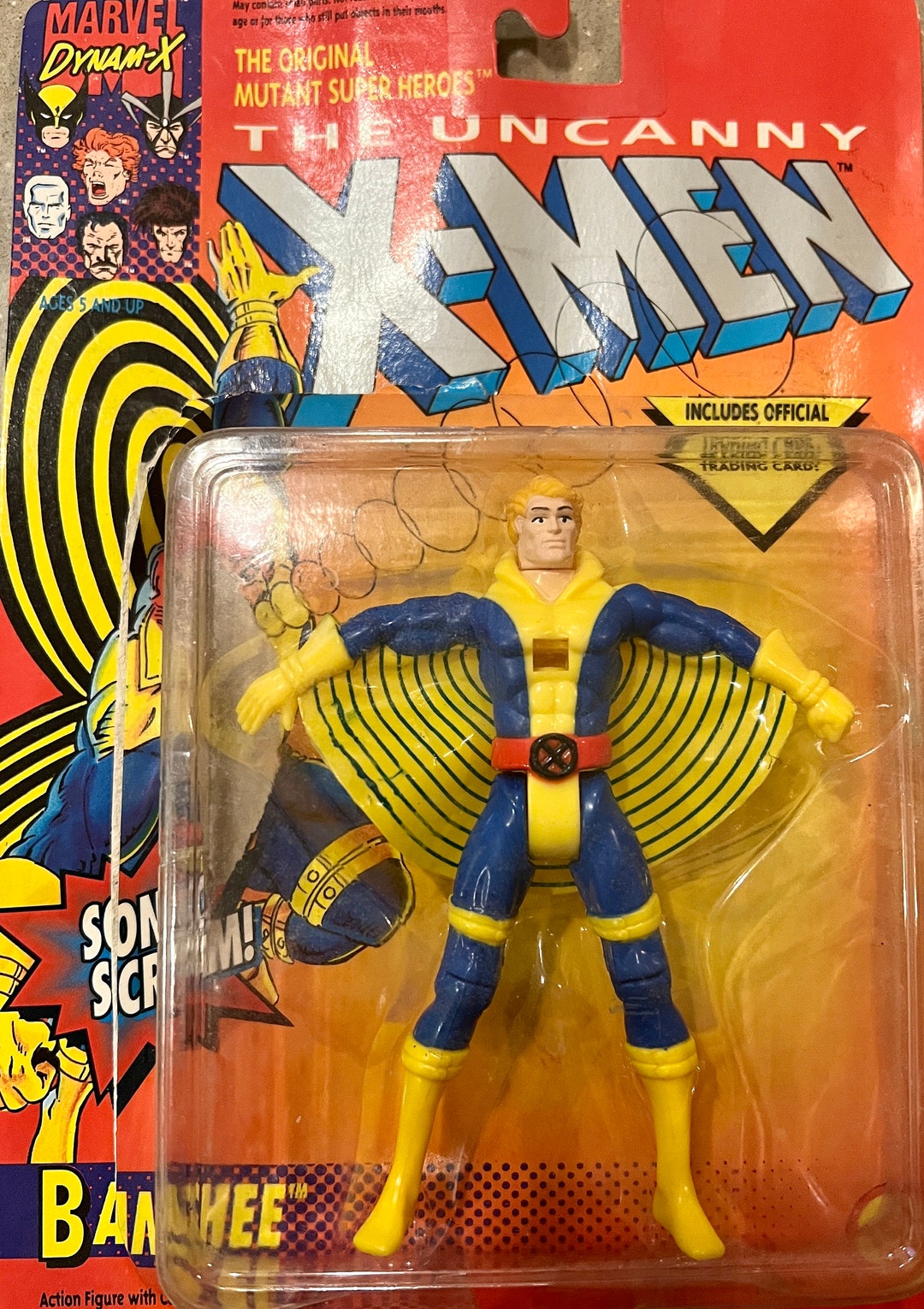 X-men: Banshee Sonic Scream Toy Biz 1992 Marvel Comics LOOSE / OPEN - Etsy