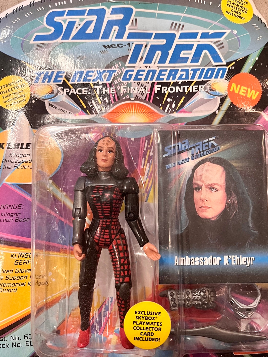 Star Trek: the Next Generation - K'ehleyr | Playmates | 1993 | Never ...