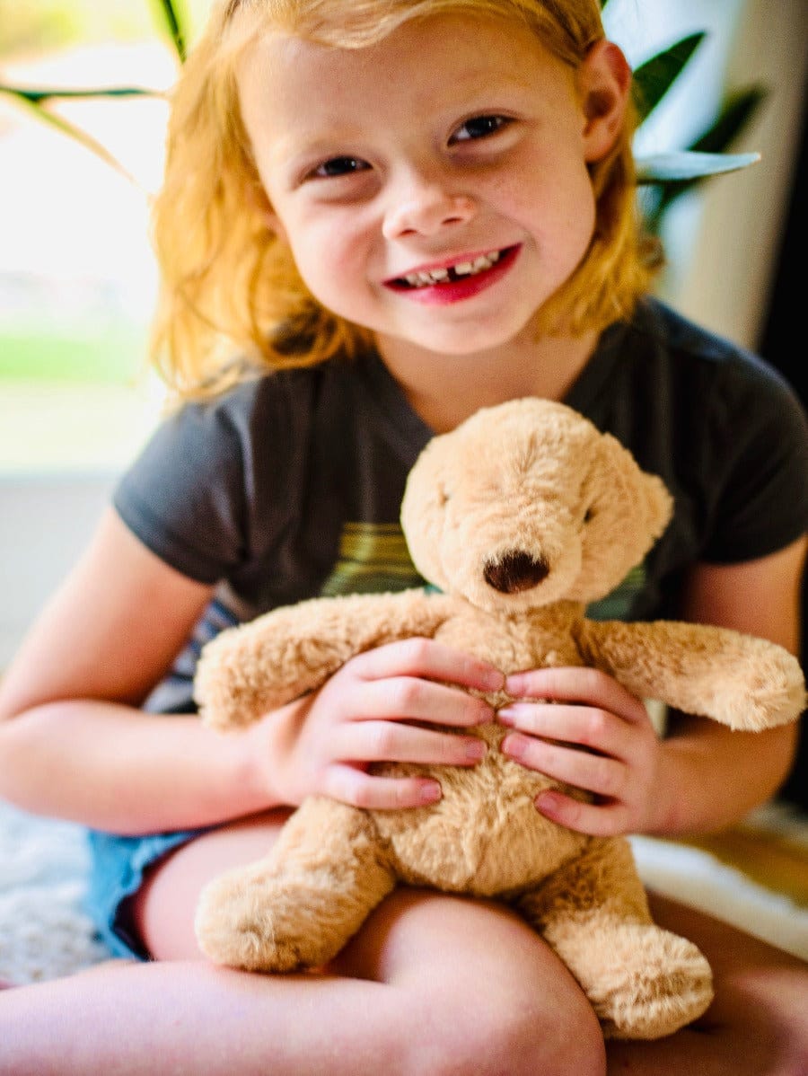 Cuddly Bear Plushie, Cute Teddy Toy, Soft Snuggle Buddy, Ideal Gift for ...