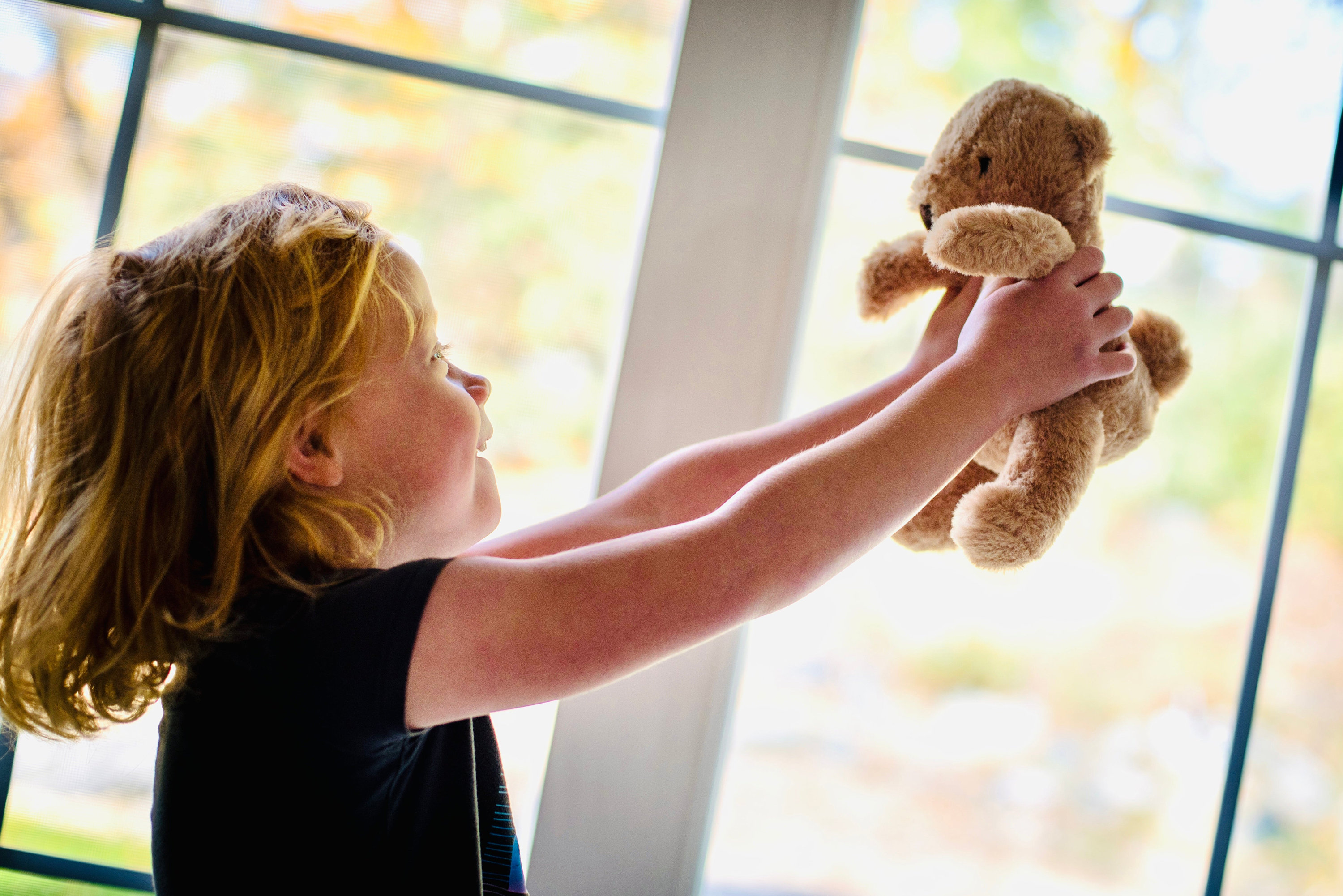 Cuddly Bear Plushie, Cute Teddy Toy, Soft Snuggle Buddy, Ideal Gift for ...