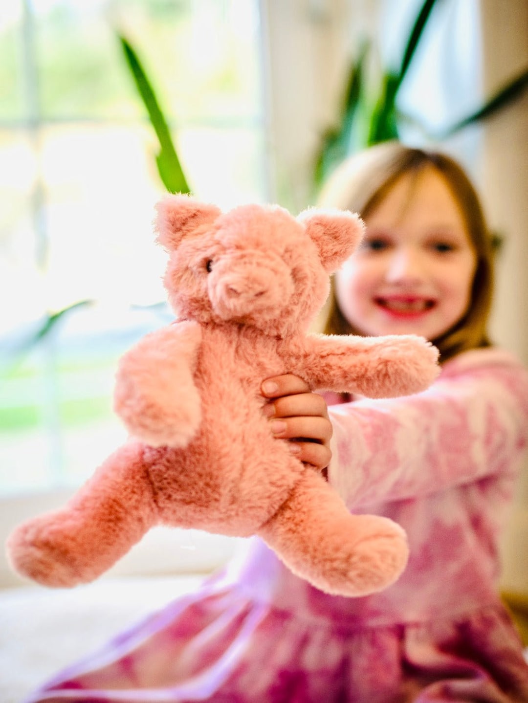 Playful Piglet Plushie, Cute Farm Animal Toy, Soft Snuggle Buddy, Kid's ...