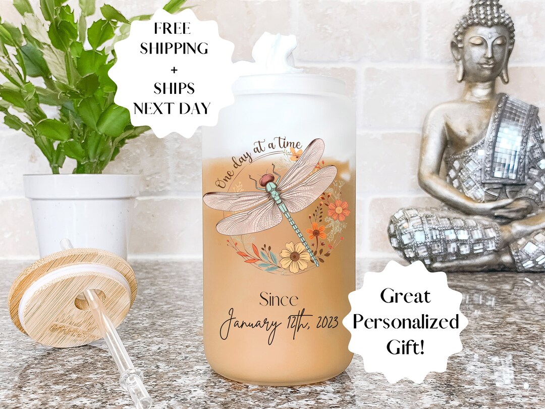One Day at a Time, Travel Mug, Water Bottle, or Ceramic Coffee Mug, AA ...