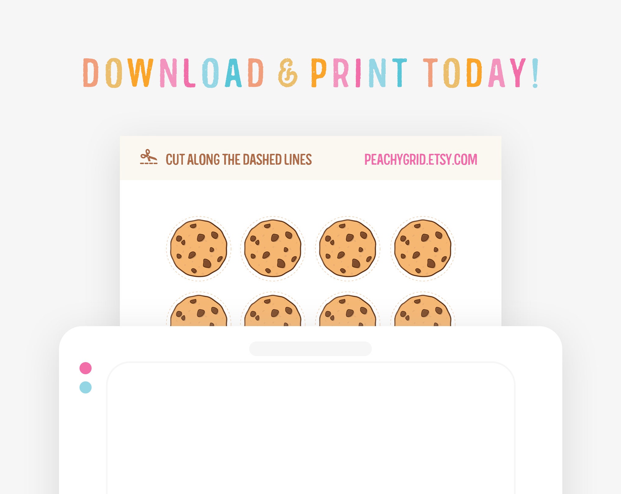 Math Activity Printable - Counting Cookies in Cookie Jar Mathematics ...
