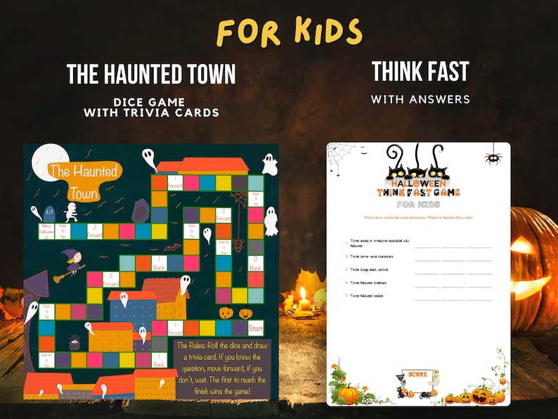 Halloween Games Mega Bundle: 58 Printable Party Games for All Ages ...