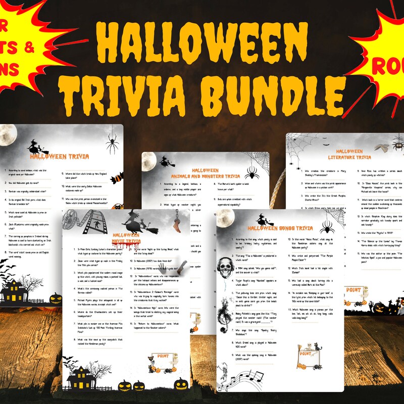 Trivia Night Decor - Etsy