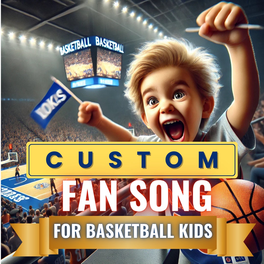 Custom Fan Song for Your Basketball Superfan | Personalized Basketball ...