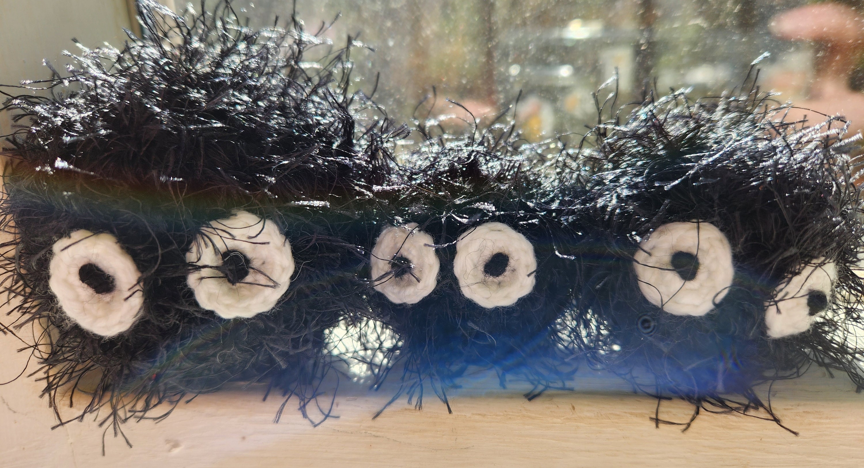 Crochet Dust Soot Sprites / Soot Sprite Plush - Etsy