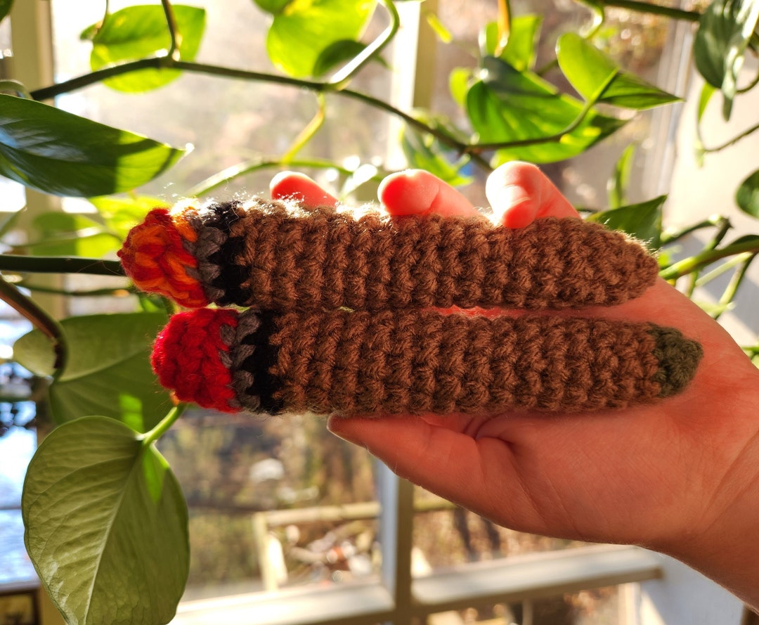 Oversized Kitty Blunt / Catnip Blunt / Crochet Doobie Cat Toy - Etsy