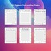 Space & Sky Themed Coloring Journal Pages - Journal Digital Download ...