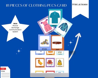 Cue Cards Autism - Etsy