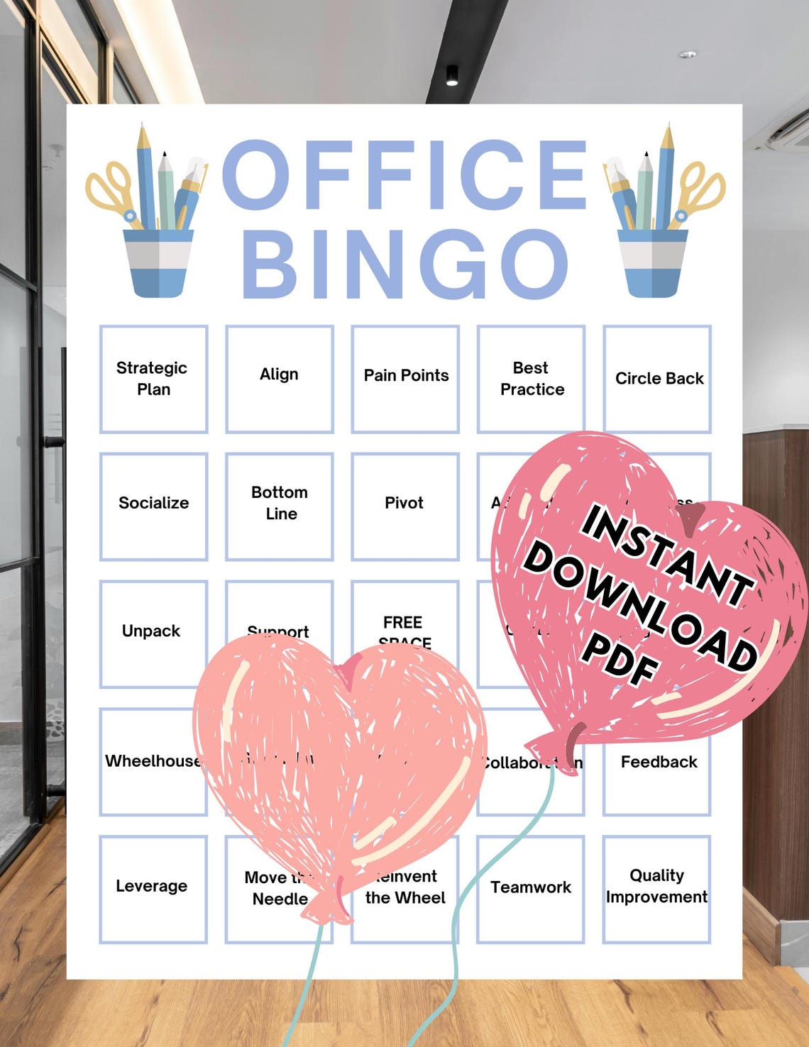 Office Lingo Bingo Cards: Team Building Game (digital Download) - Etsy