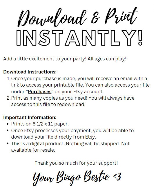 Birthday Trivia Game: Fun Party Questions (PDF Download) - Etsy