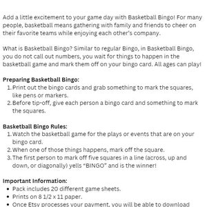 20 Printable March Madness Bingo Cards | Basketball Bingo | March ...