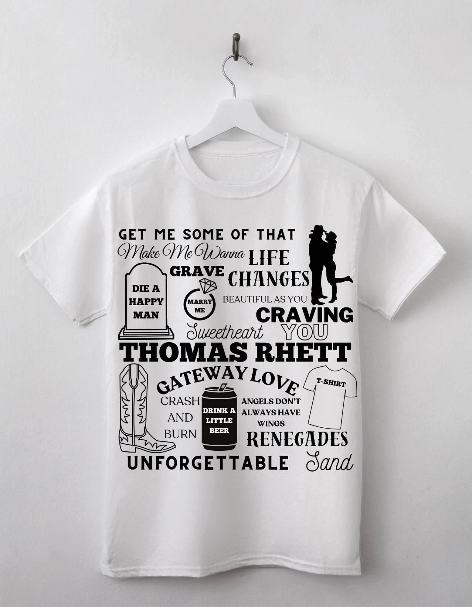 Thomas Rhett Digital Design / SVG / Cricut / Cut File / Sublimation ...