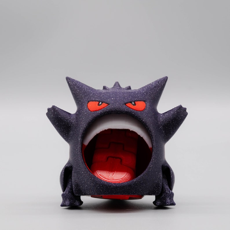 Gengar 3D Printed Toy Articulated Poseable Figure Ghost Pokémon ...