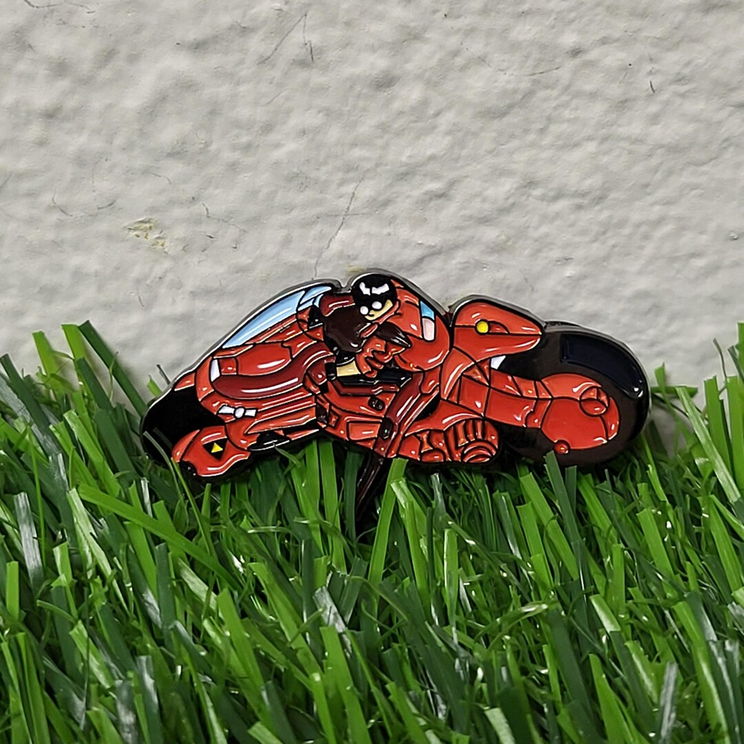 3D PRINTED AKIRA Pin FREE Keychains/stickers With Every Purchase - Etsy