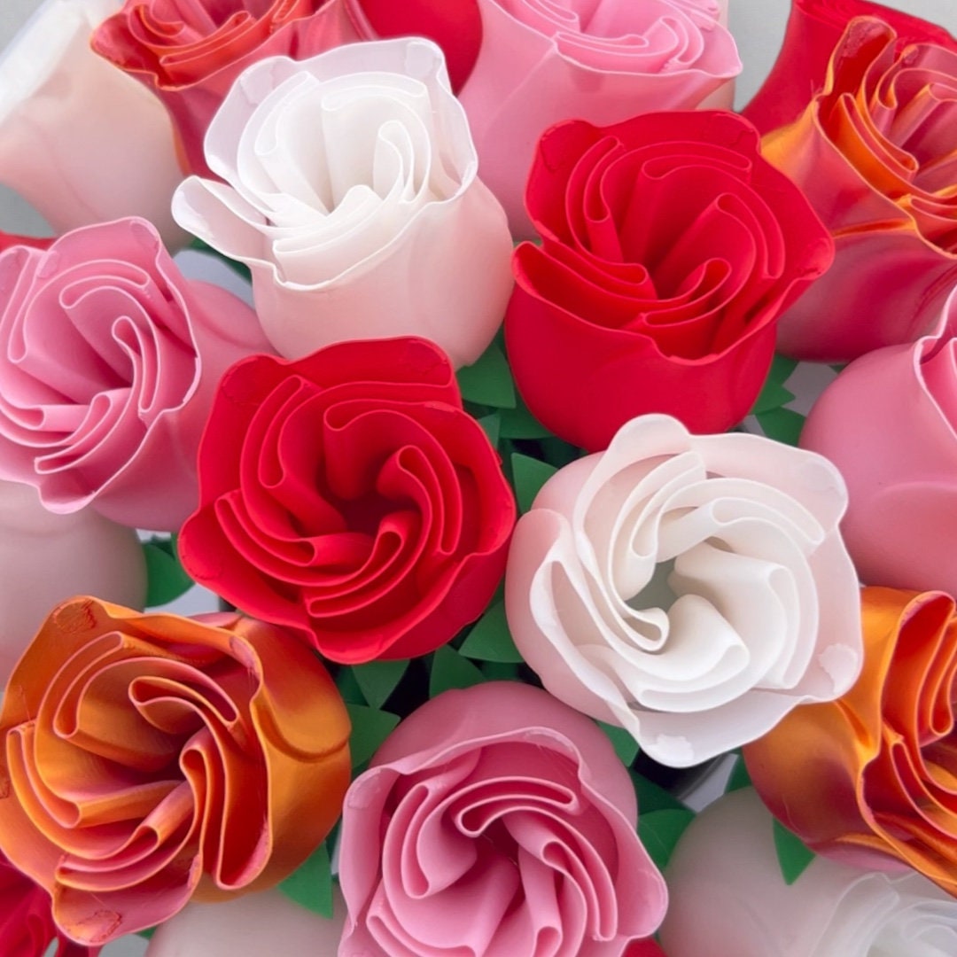 3D Printed Roses Never Dies. Lasts Forever - Etsy Portugal