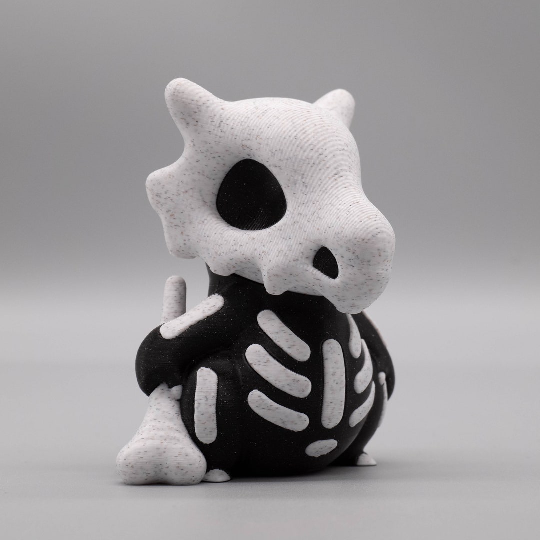 Halloween Cubone Pokemon 3d Printed Toy T Etsy