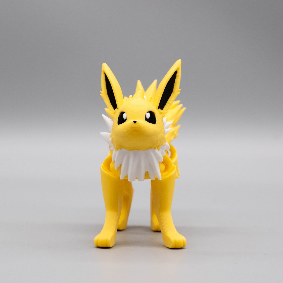 Jolteon Pokemon 3D Printed Toy Gift - Etsy