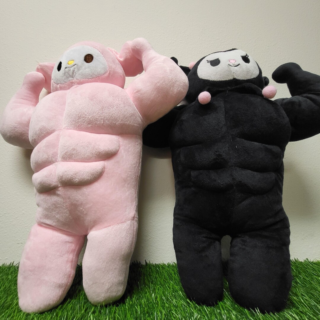 GIANT BUFF SANRIO Plushies Free Crochet Pokeball Keychain - Etsy