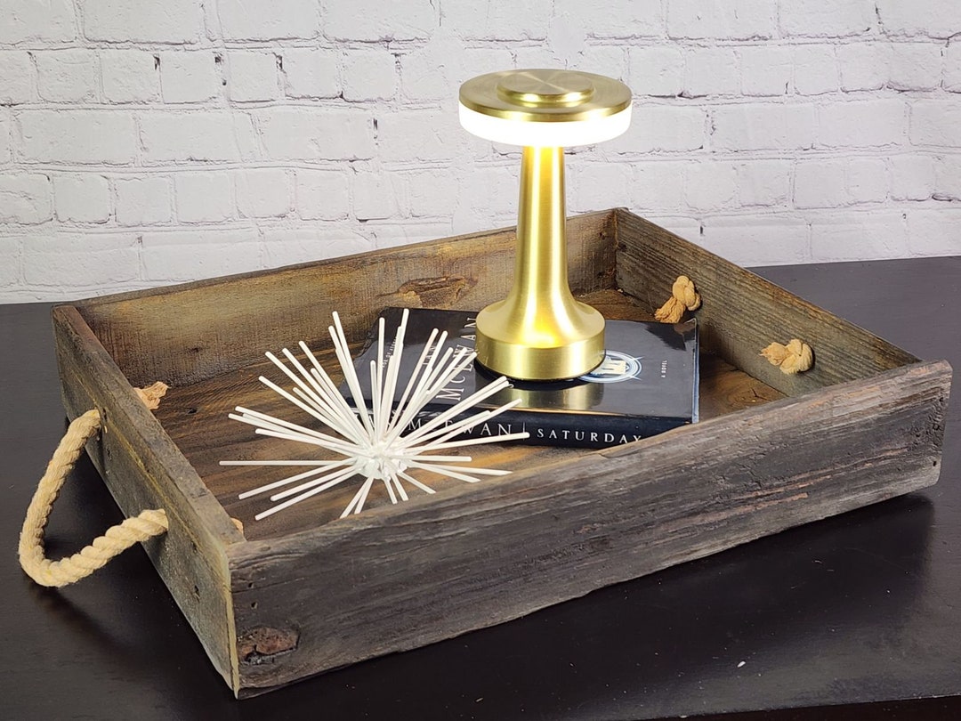 Table Tray, Ottoman Tray, Tv Remote Tray, Serving Tray, up Cycled Wood ...