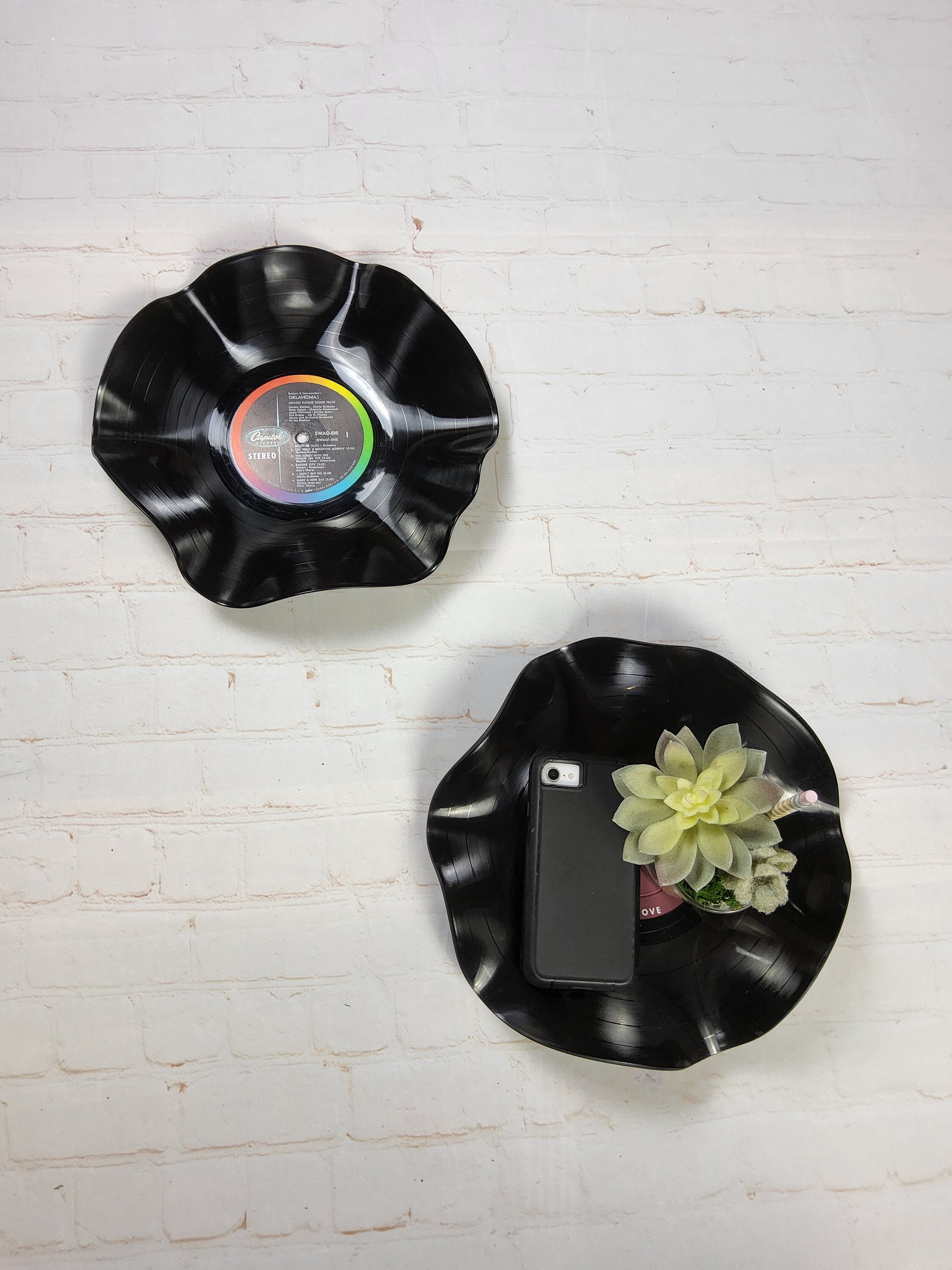 Upcycled Vinyl Record Bowls, Rock and Roll Gifts, Unique Gifts, Music ...