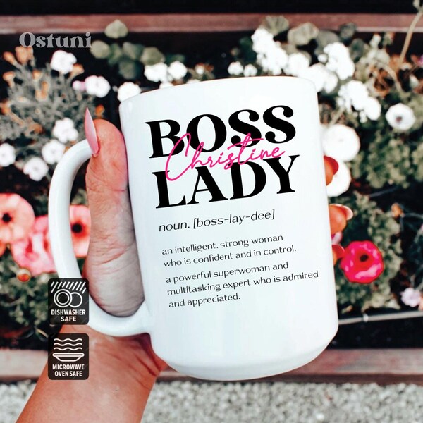 Boss Lady Mug - Etsy