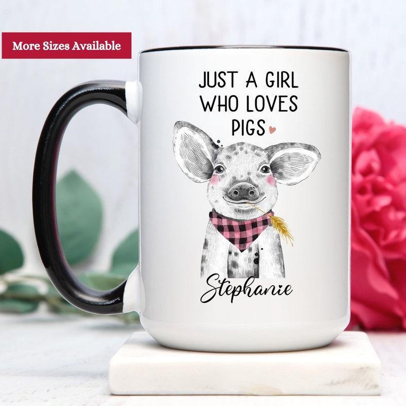 Pig Mug - Etsy