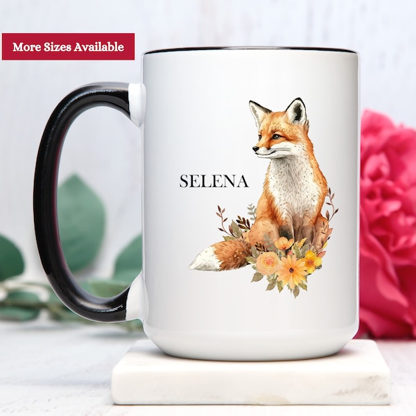 Fox Mug - Etsy