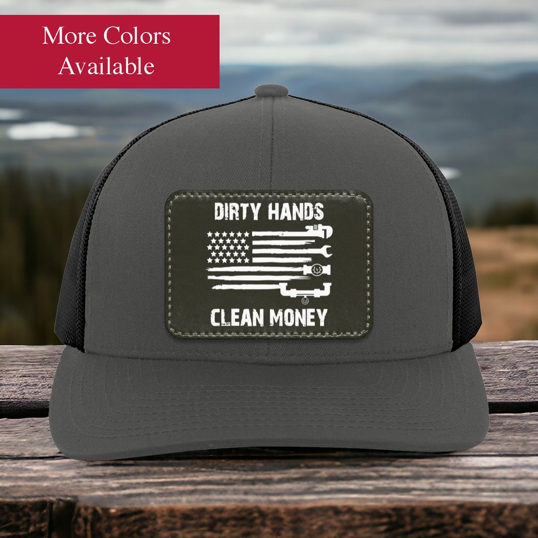 Dirty Hands Clean Money Plummer Hat, Plummer Gift for Men, Plummer ...