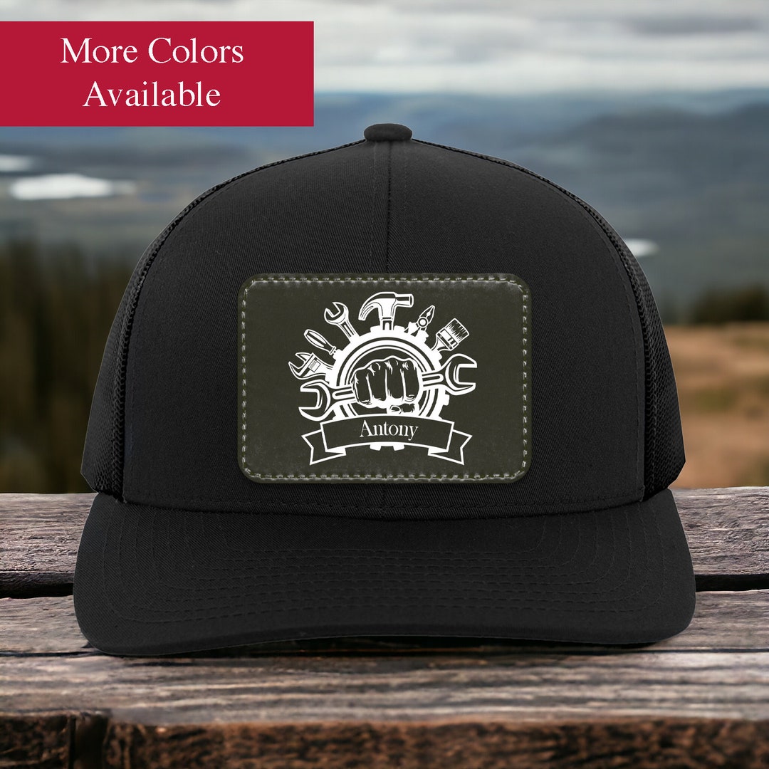 Personalized Mechanic Trucker Hat, Mechanic Gifts for Men, Custom ...