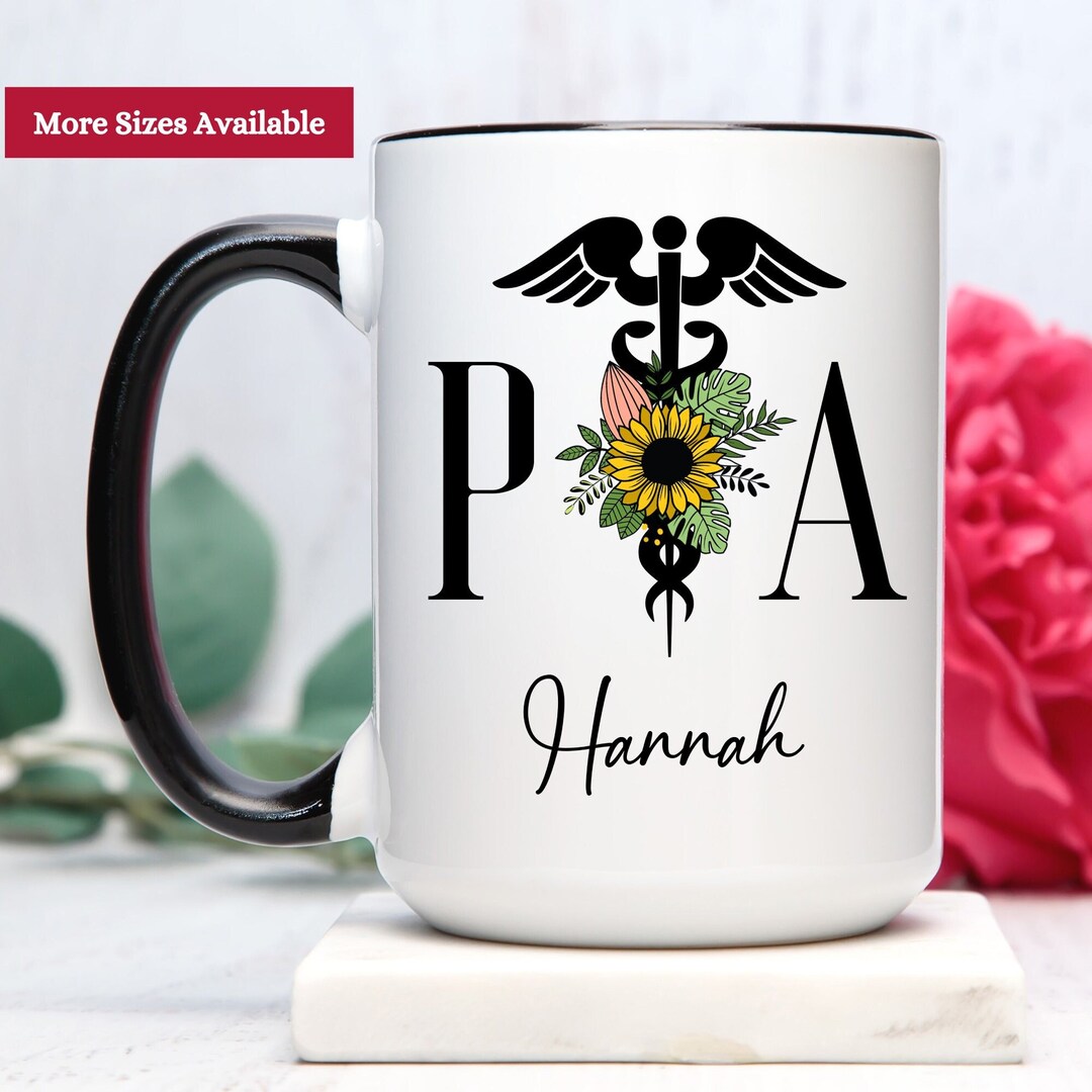 Personalized Physician Assistant Mug, Physicians Assistant Gifts, PA ...