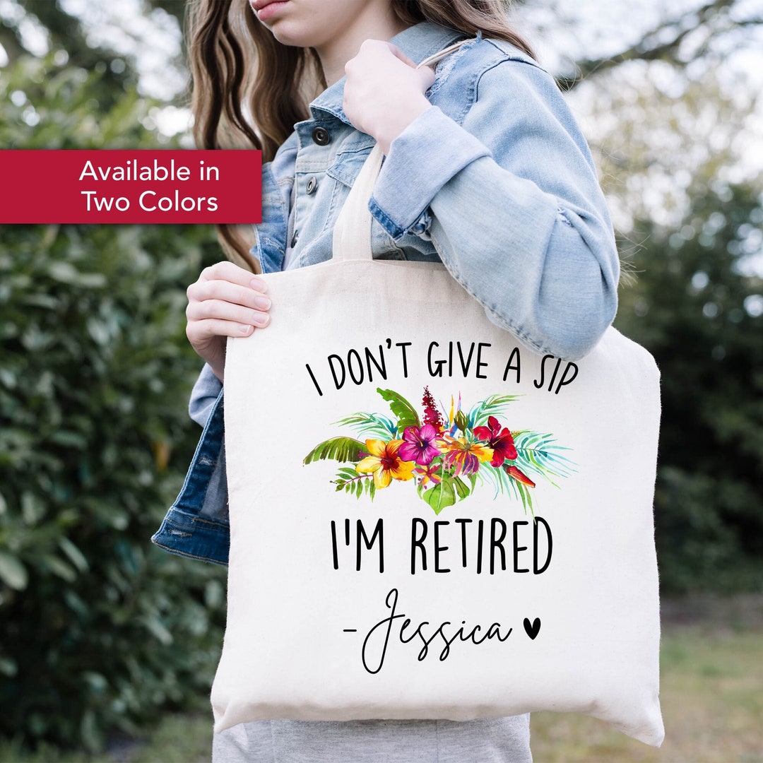 I Don't Give a Sip I'm Retired, Retirement Gifts for Women, Retirement ...