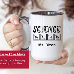 Science Teacher Mug, Science Teacher Gift, Science Teacher Appreciation ...