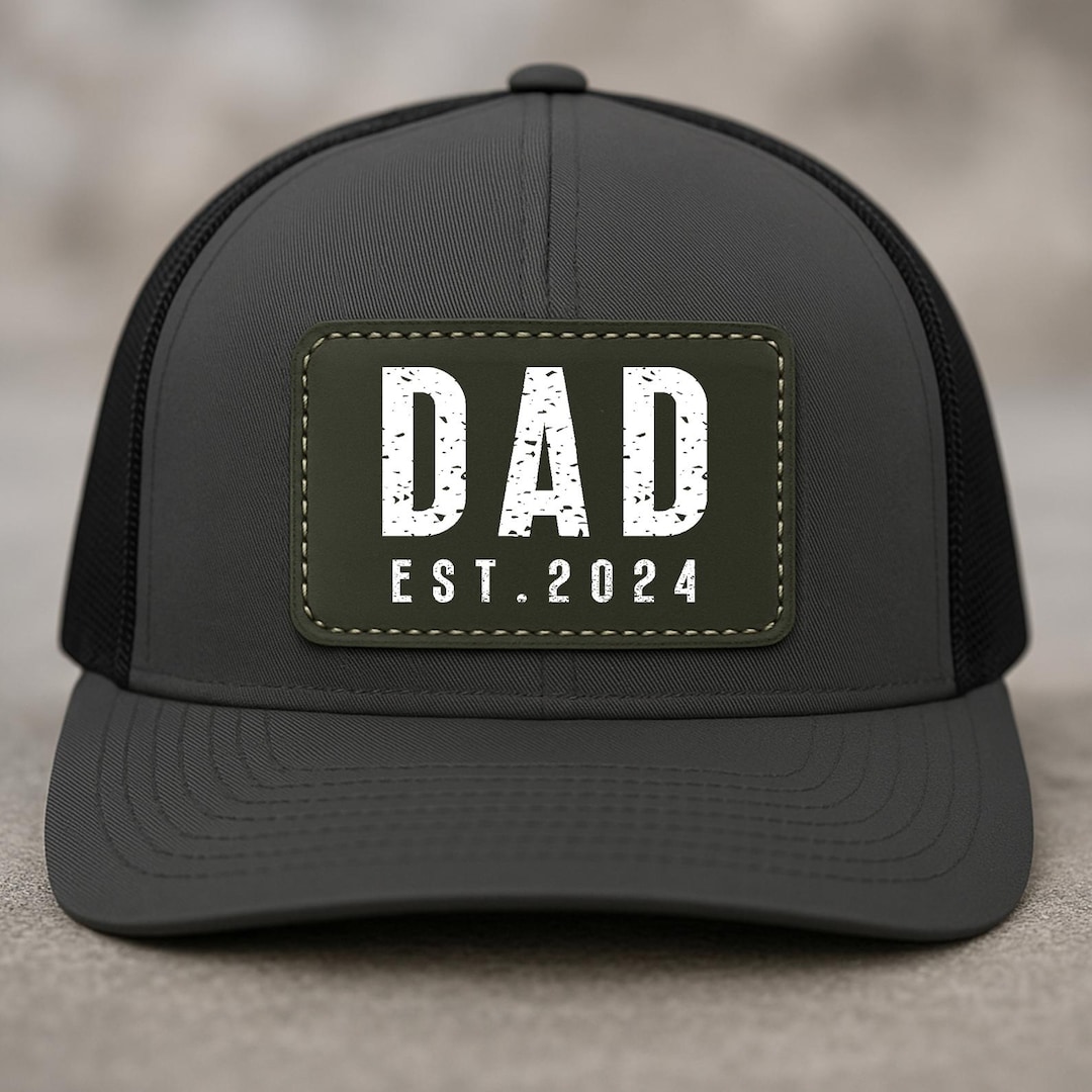 Dad Hat, Dad Est Trucker Hat, Dad Est Gift, New Dad Hat, New Dad Gift ...