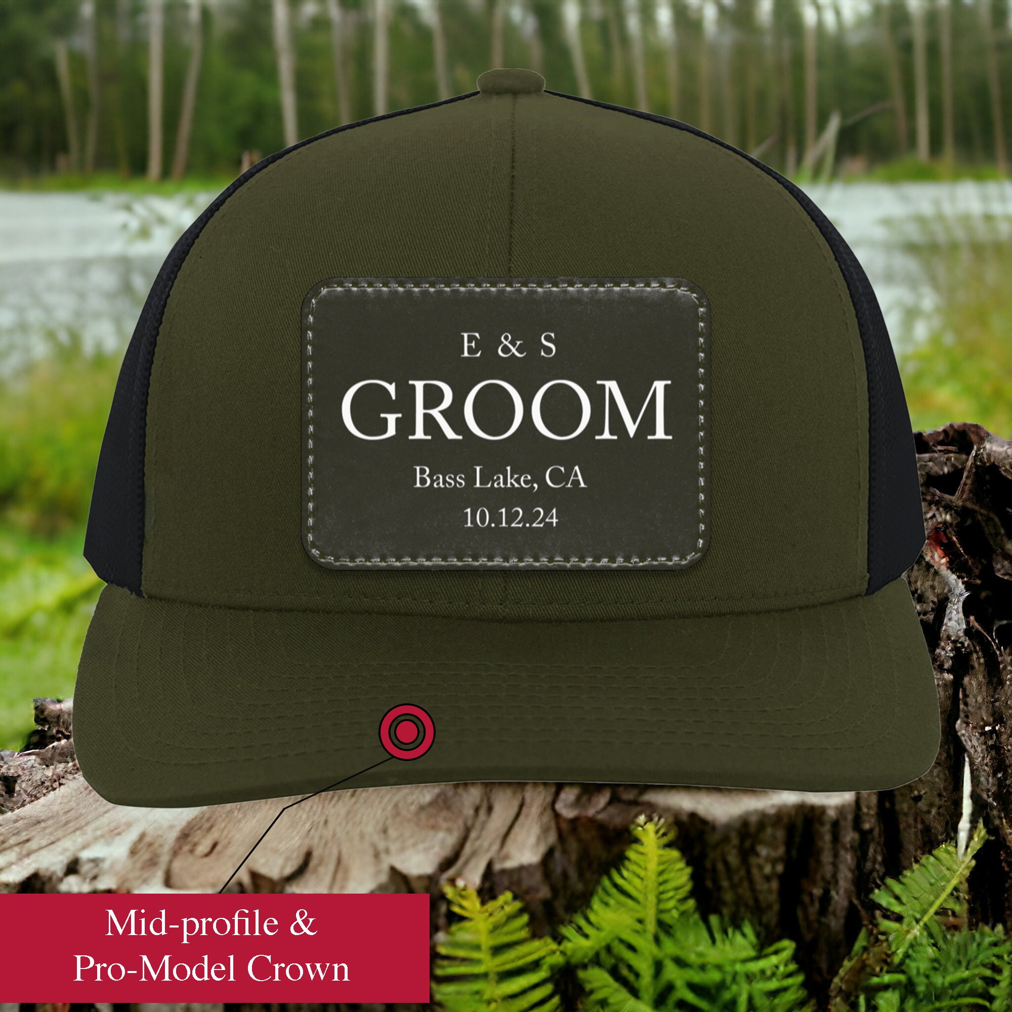 Personalized Groom Wedding Trucker Hat, Gift Hat for the Groom, Wedding ...