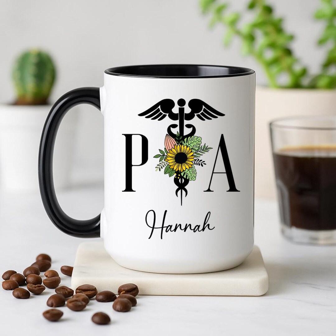 Personalized Physician Assistant Mug, Physicians Assistant Gifts, PA ...
