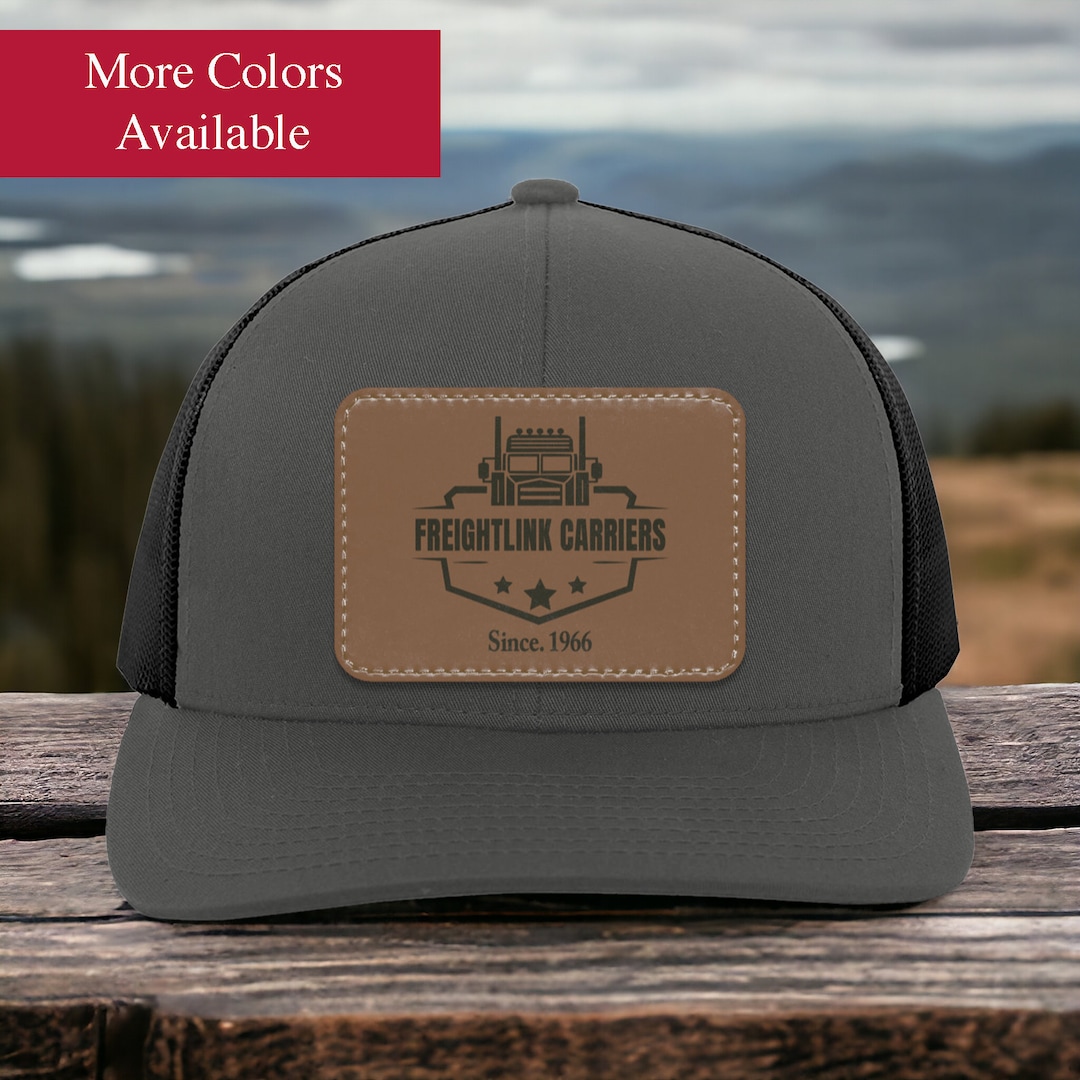 Personalized Trucking Company Hat, Custom Trucking Trucker Hat, Trucker ...