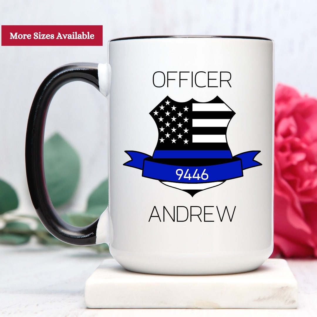Police Officer Coffee Mug, Police Officer Gifts for Men, Police Mug ...