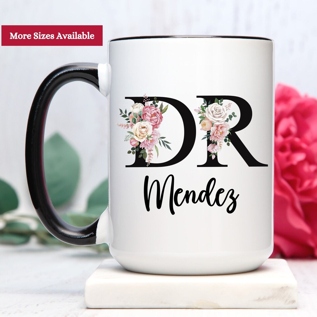 Dr Mug Personalized, Dr Gifts, Dr Coffee Mug, Dr Graduation Gifts, Dr ...