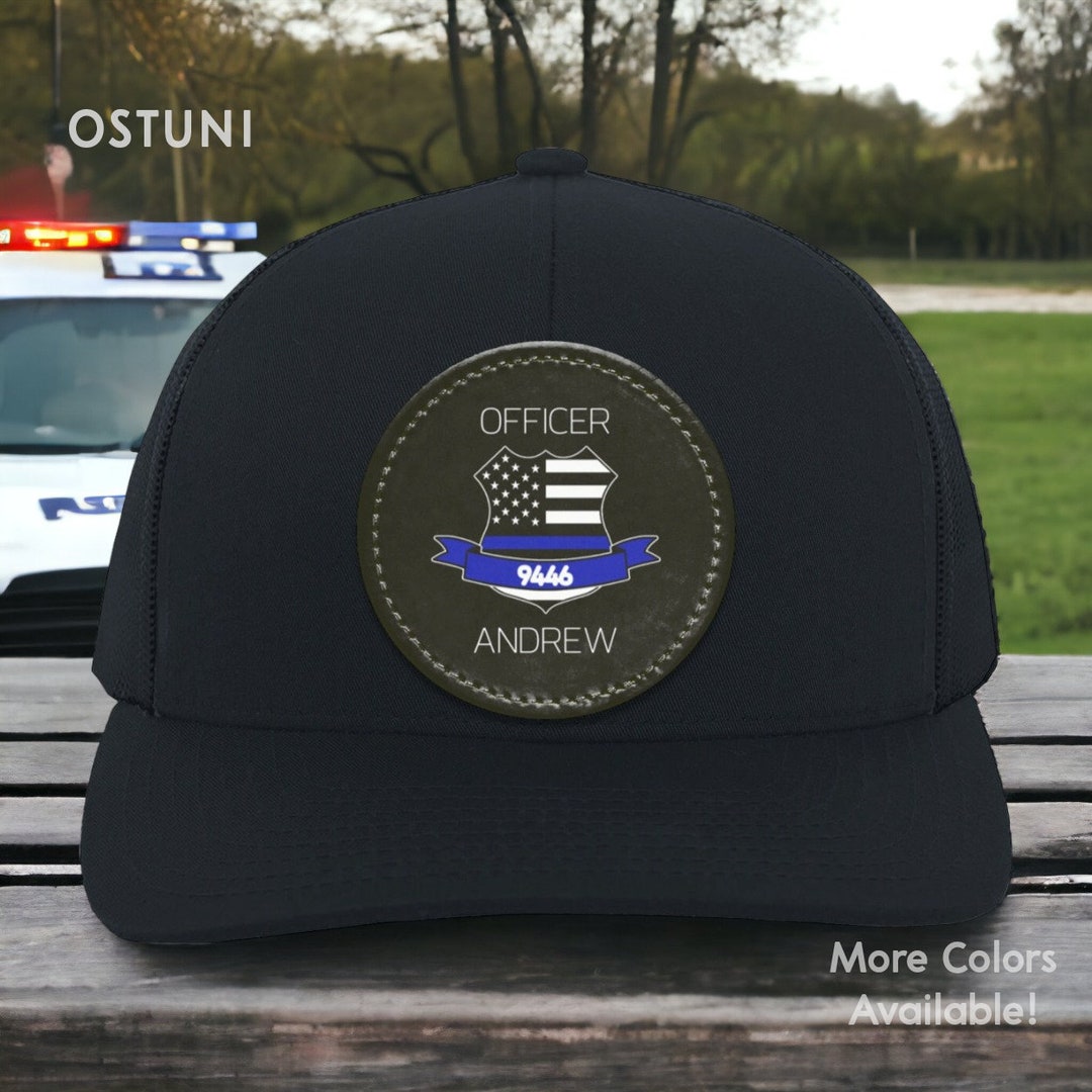 Police Officer Hat, Police Officer Gift for Men, Police Hat With Badge ...