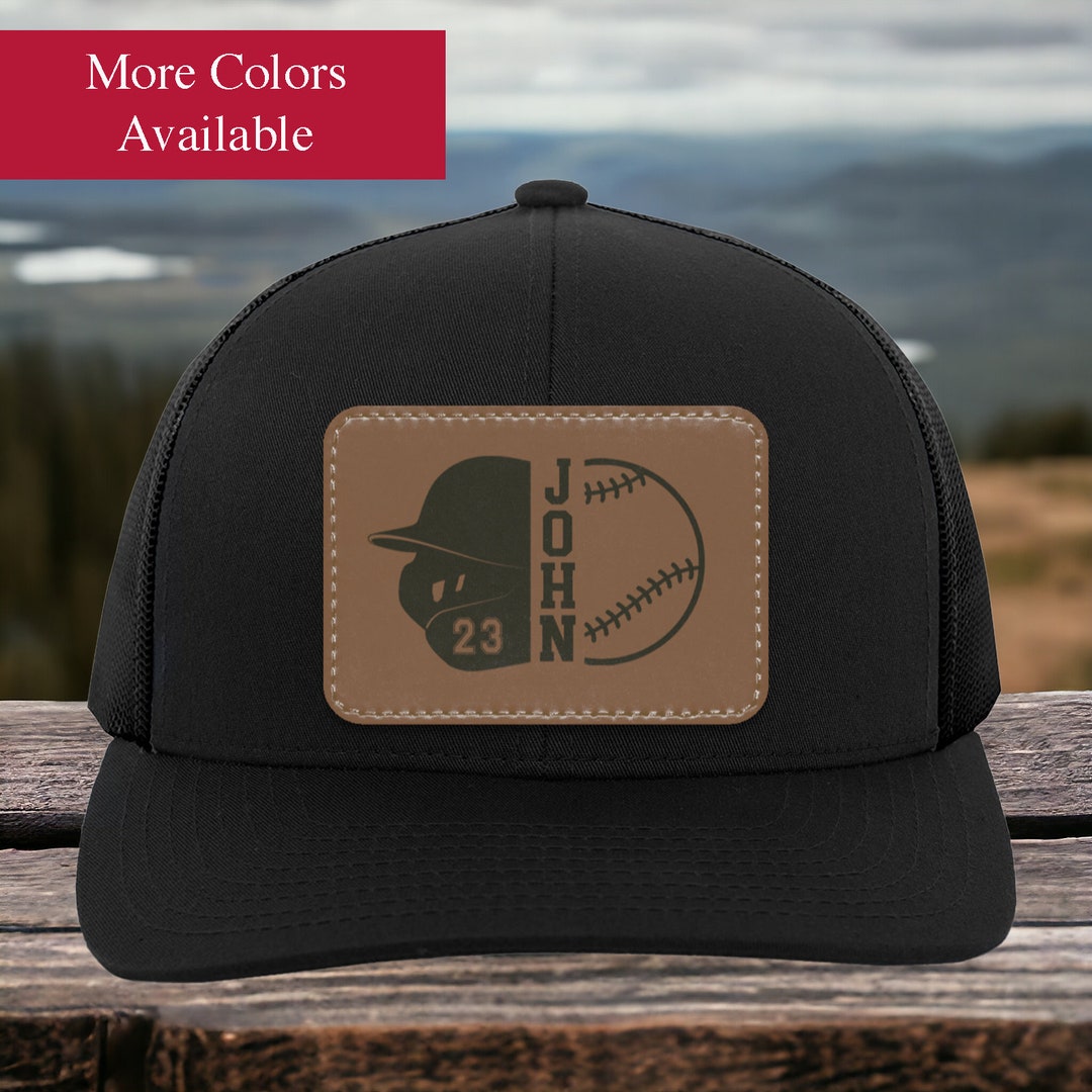 Custom Baseball Player Trucker Hat, Personalized Baseball Player Hat ...