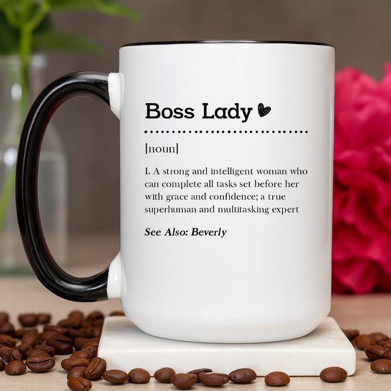 Boss Lady Mug - Etsy
