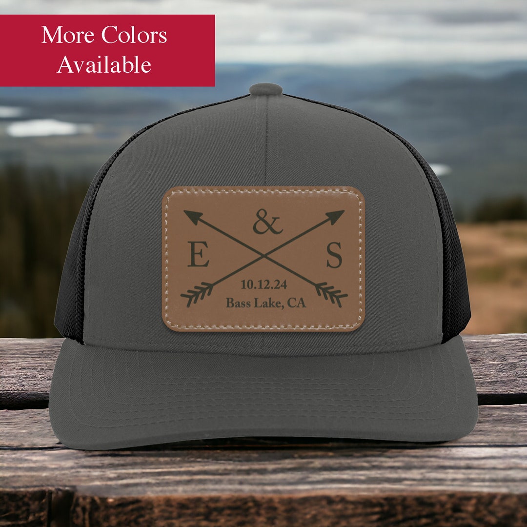 Personalized Wedding Date Trucker Hat, Wedding Date Baseball Cap ...